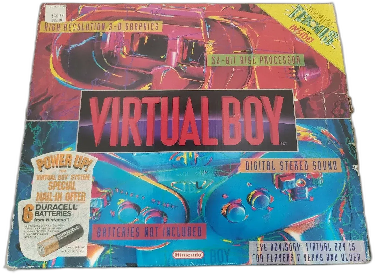 Virtual Boy Overview - Consolevariations