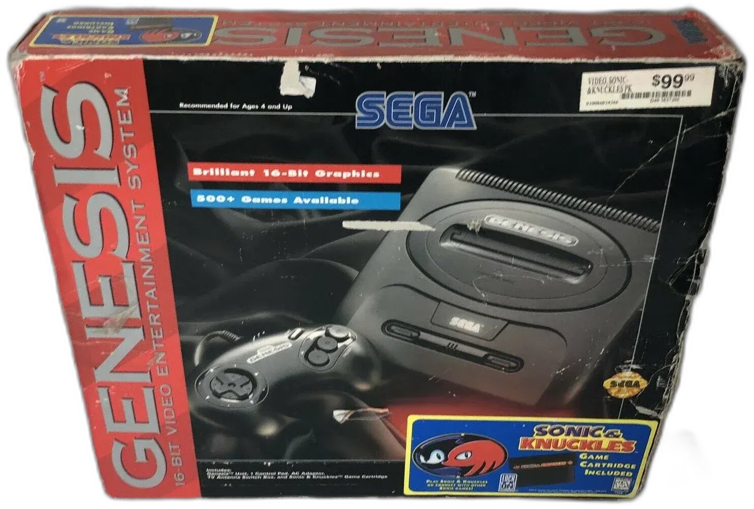 Sega Genesis Model 2 Sonic Spinball Bundle - Consolevariations