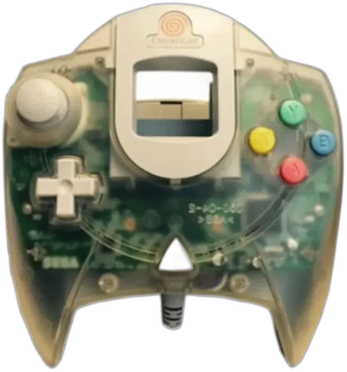 Sega Dreamcast Clear Controller - Consolevariations