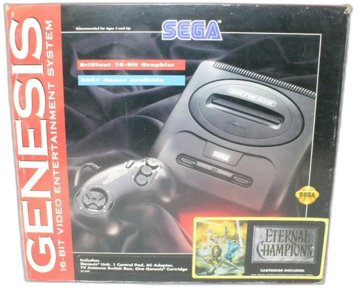 Sega Genesis Model 2 College Football's National Championship II Pack ...