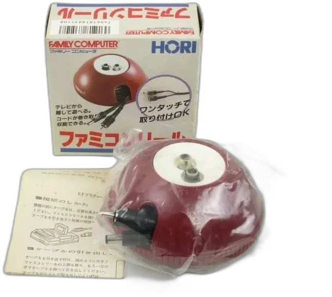 Famicom Hori Power and RF Reel Cable - Consolevariations