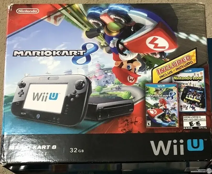 Nintendo Wii U Party U + Nintendo Land Bundle - Consolevariations