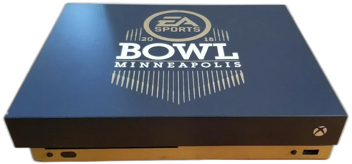 Microsoft Xbox One X EA Sports Bowl 2018 Minneapolis Console ...
