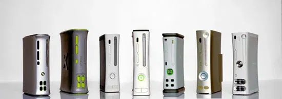 Microsoft Xbox 360 Prototype Evolution Consoles - Consolevariations