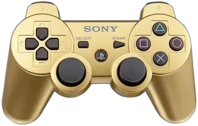 Sony PlayStation 3 Metallic Gold Controller - Consolevariations