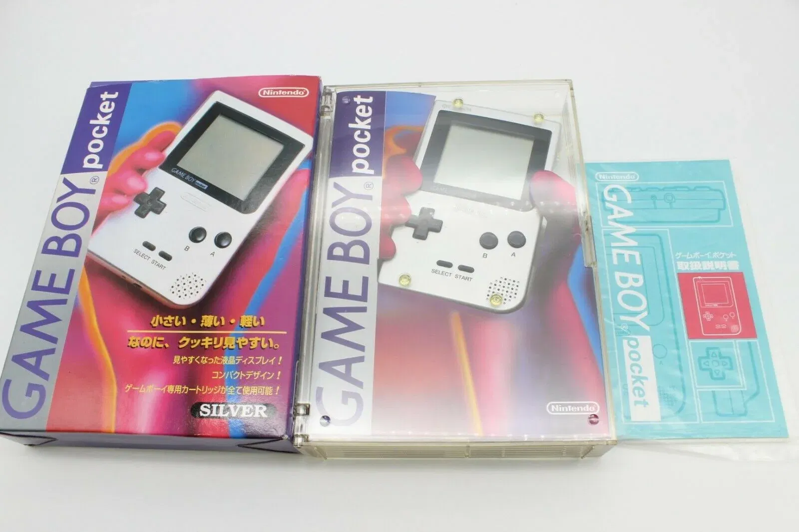 Nintendo Game Boy Pocket Black Border Console [JP] - Consolevariations