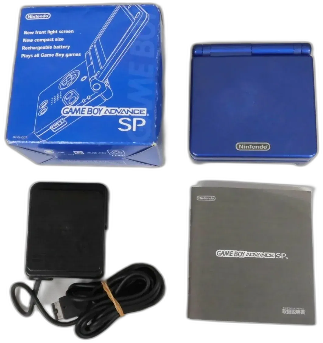 Nintendo Game Boy Advance SP Cobalt Console [EU] - Consolevariations