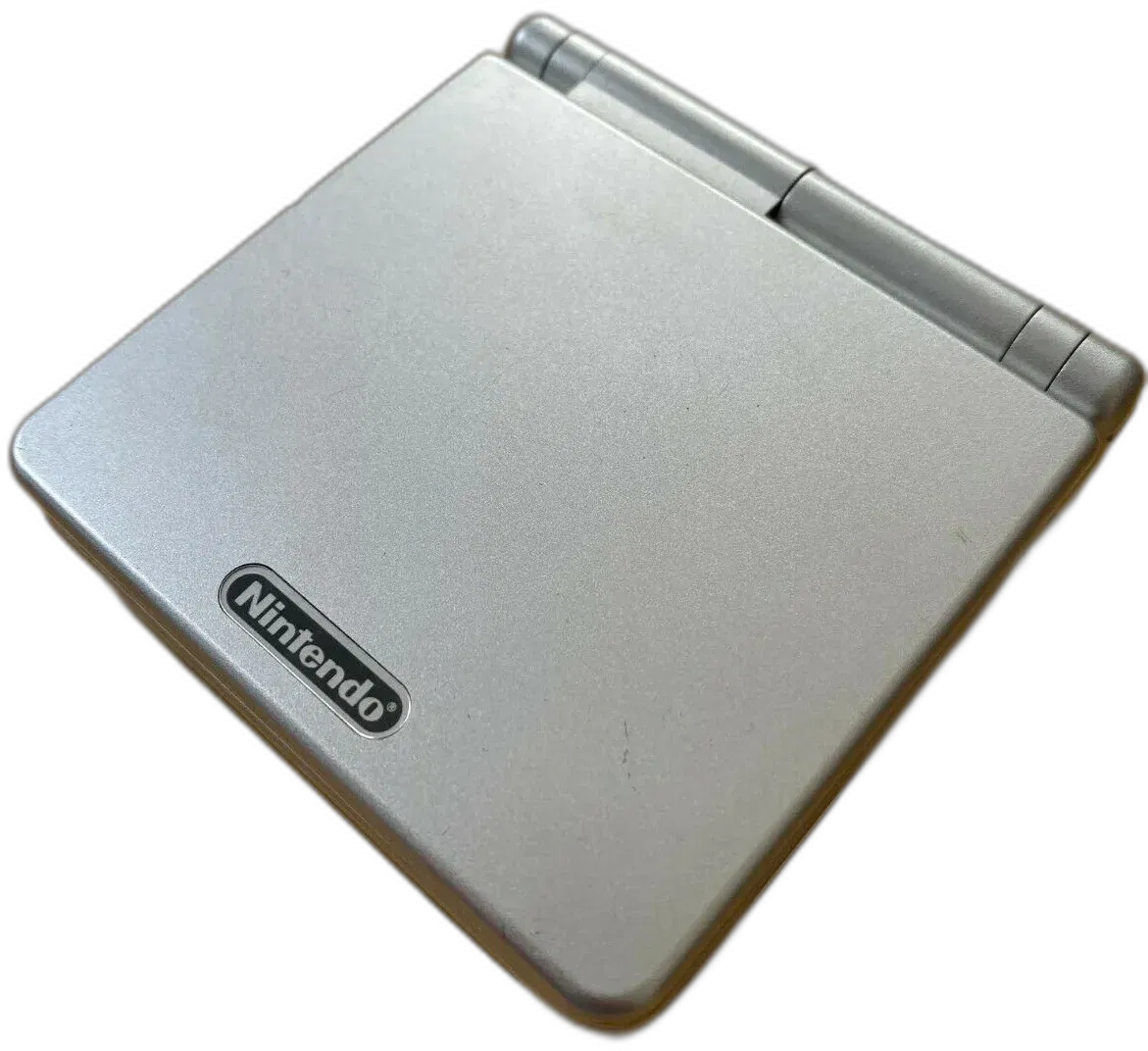 Nintendo Game Boy Advance SP Silver Blue with Red Bezel Console - Consolevariations