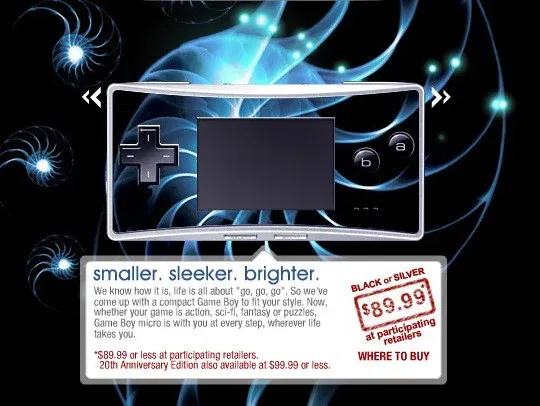 Game Boy Micro Overview - Consolevariations