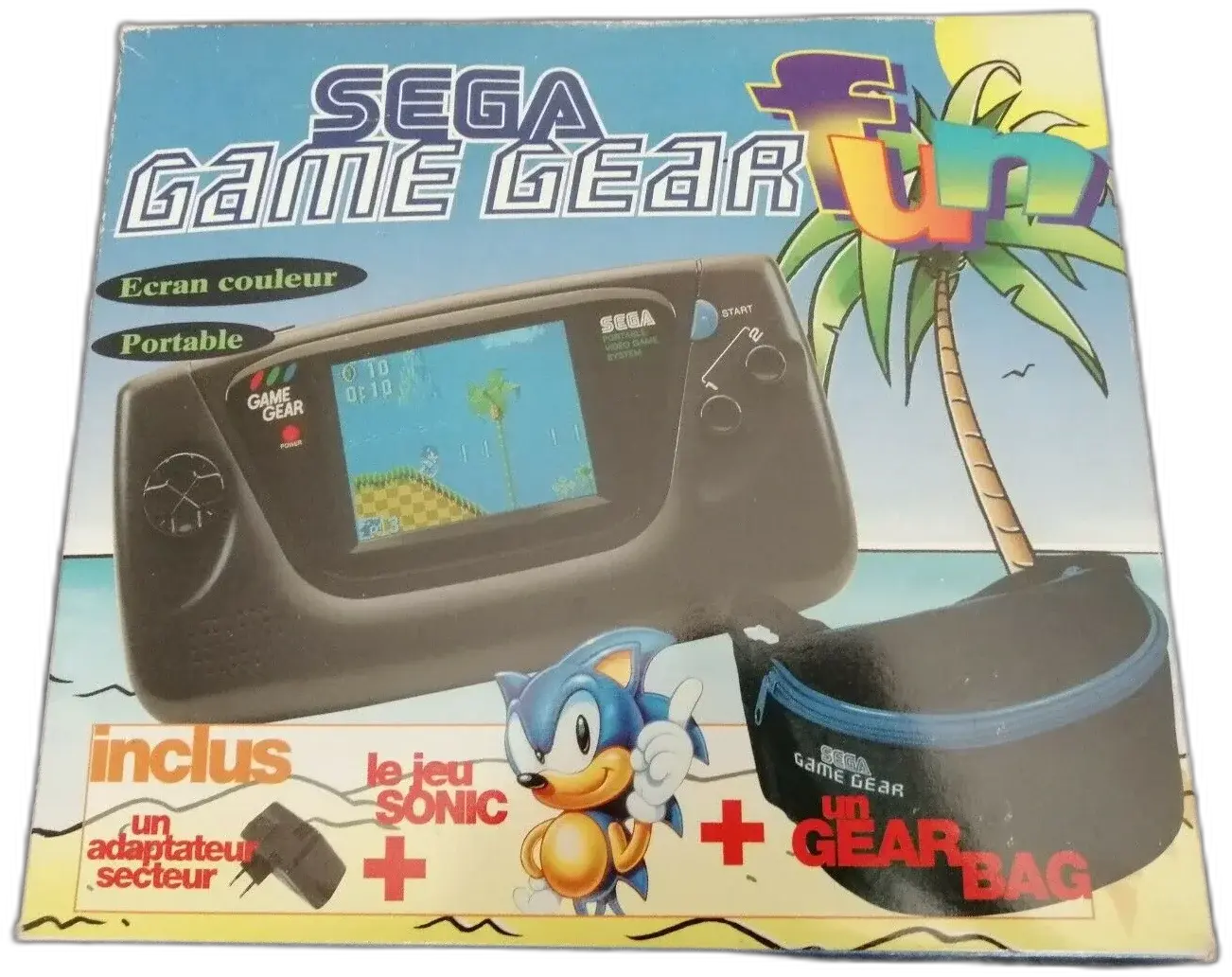 Sega Game Gear Fun + Bag Bundle - Consolevariations