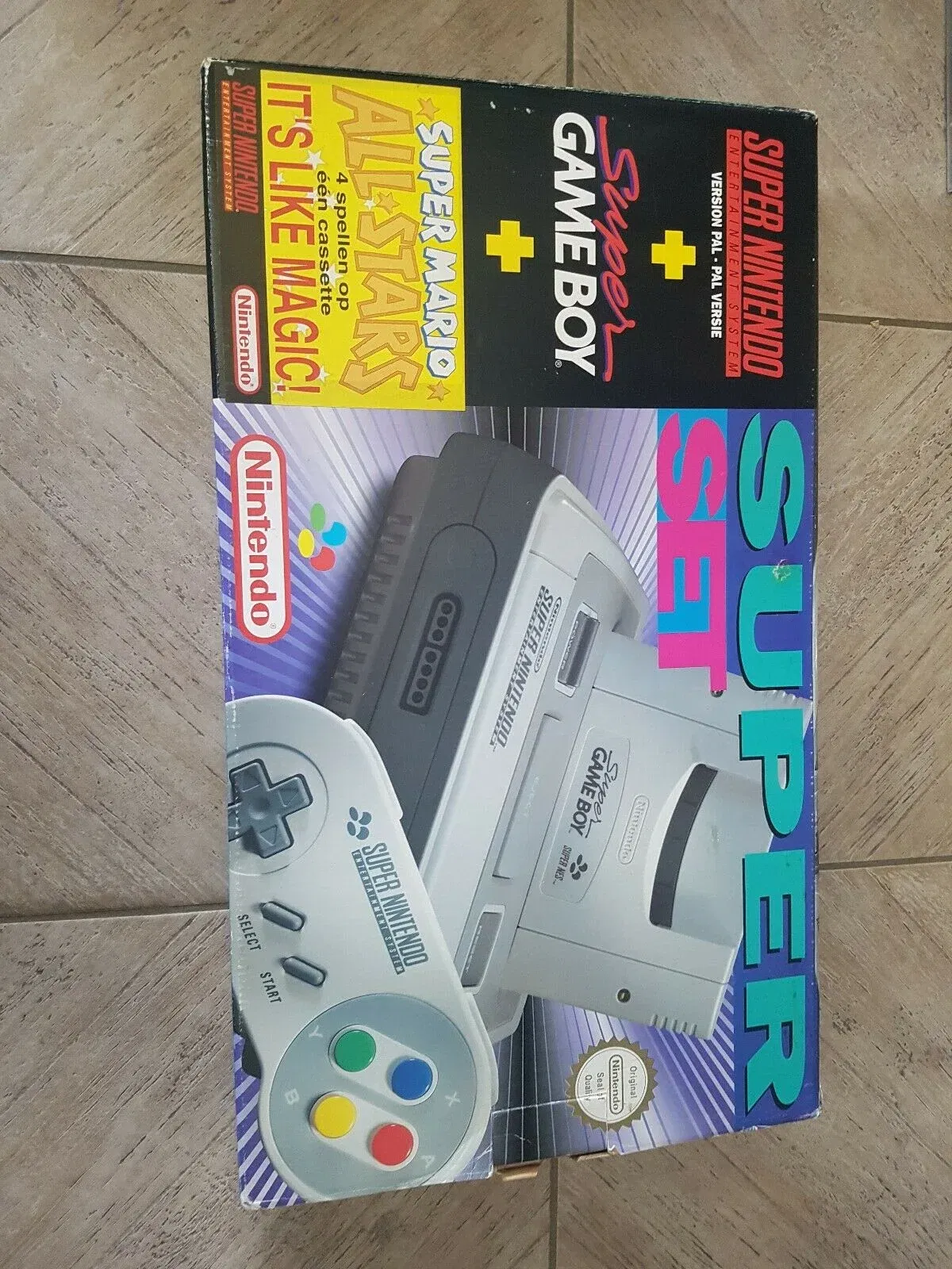 SNES Super Set + Game Boy Player Bundle - Consolevariations