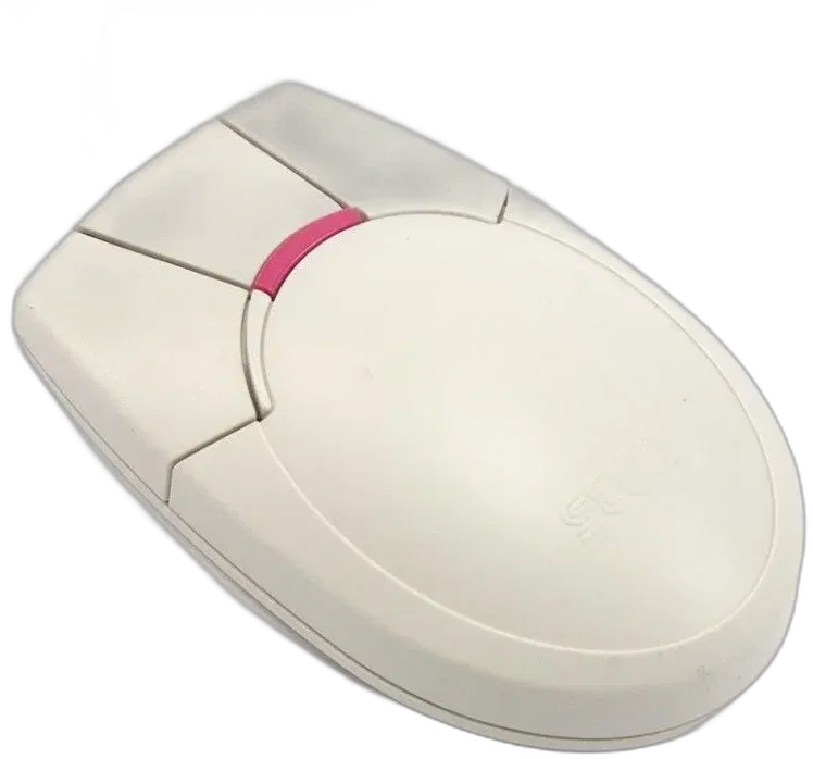Sega Saturn White Shuttle Mouse - Consolevariations