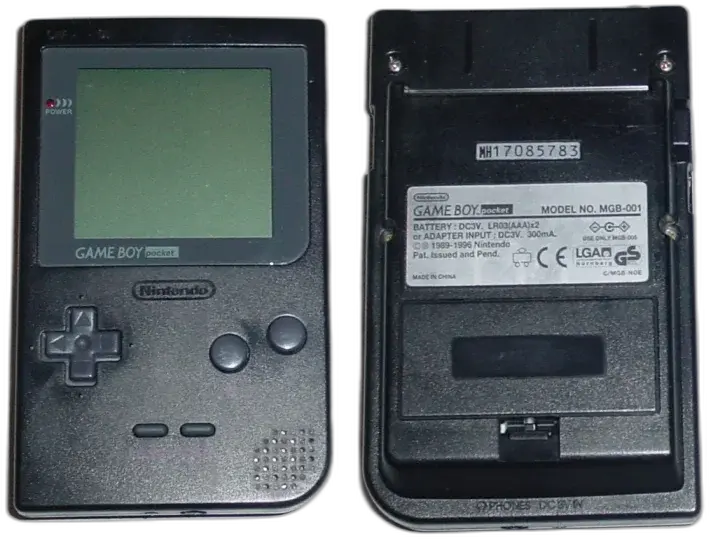 Nintendo Game Boy Pocket Black Border Console [AUS] - Consolevariations