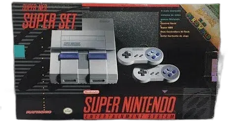 SNES Super Set Super Mario All Stars Bundle Console [BR ...