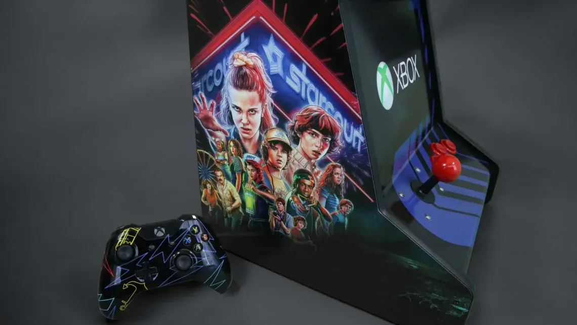 Gabinete Arcade Xbox Original MAYFLASH F500 Flat Fight Stick All