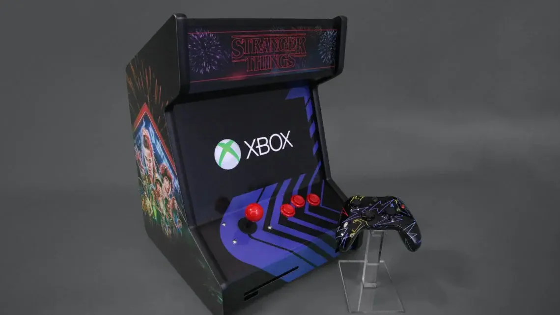 Gabinete Arcade Xbox Original MAYFLASH F500 Flat Fight Stick All