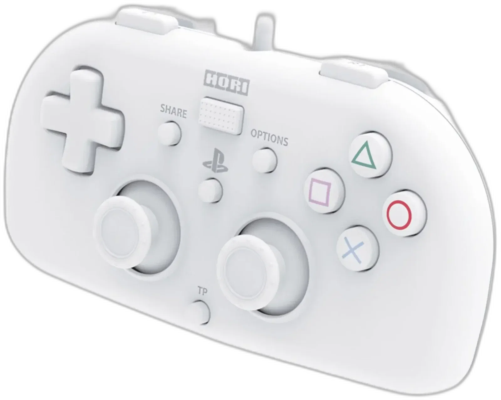 Hori PlayStation 4 White Mini Controller - Consolevariations