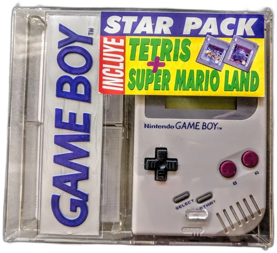 Nintendo Game Boy Pack Tetris Fire + Super Mario Land Bundle ...