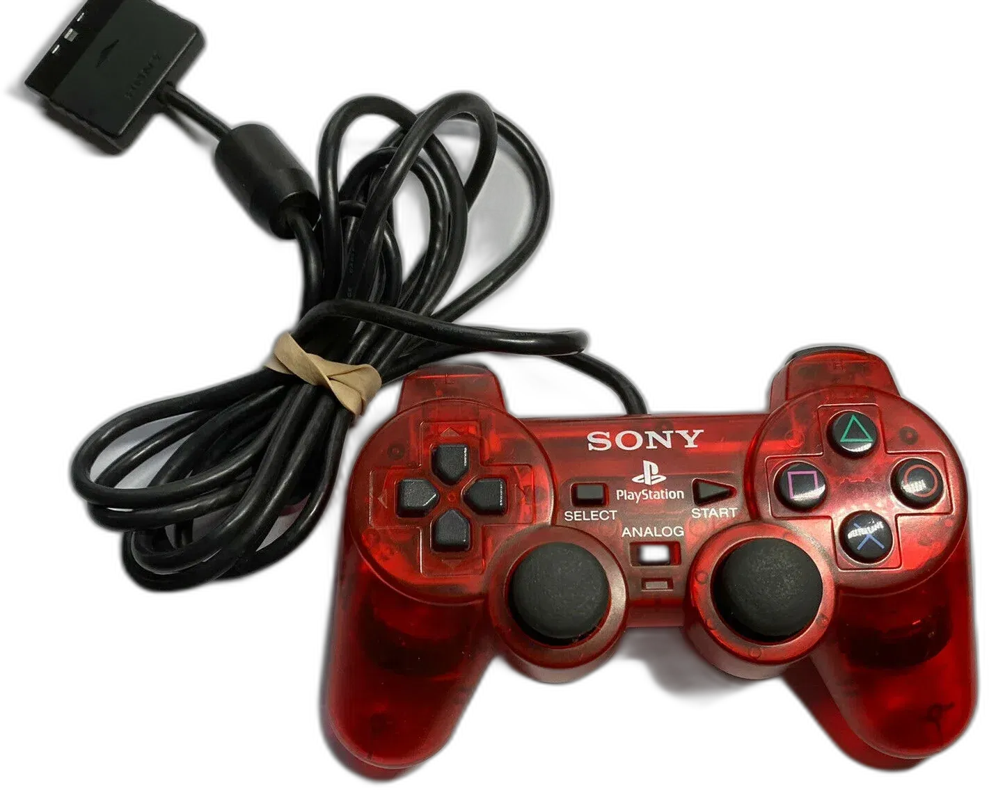 Sony PlayStation 2 Automotive Edition Super Red Controller - Consolevariations