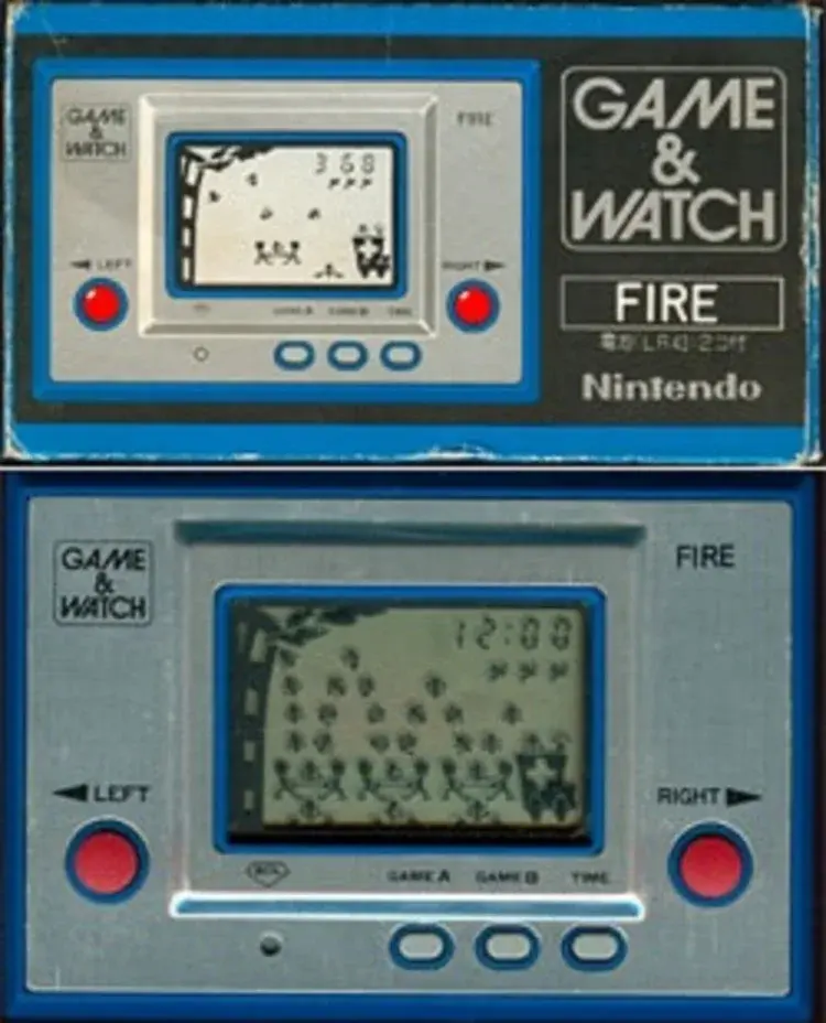 Nintendo Game & Watch Fire Attack - Consolevariations