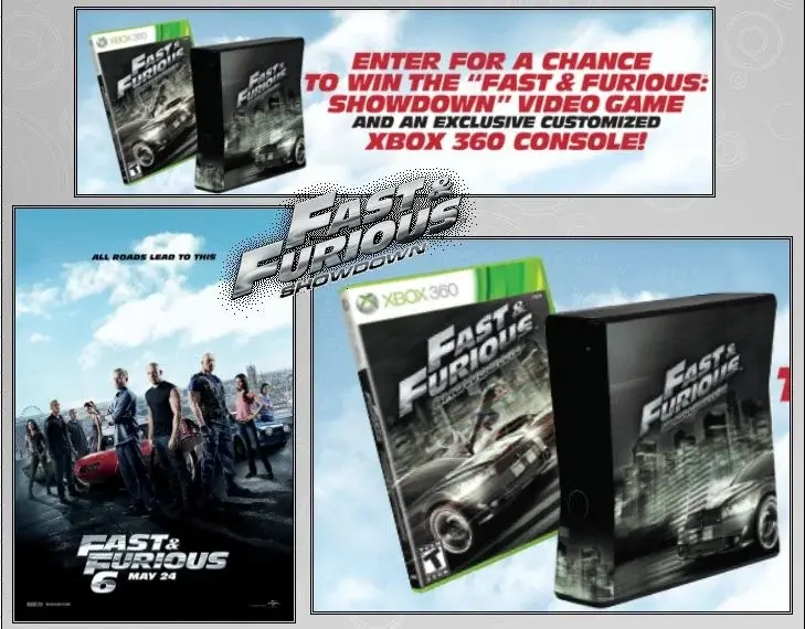 Microsoft Xbox 360 Fast & Furious Showdown Console - Consolevariations