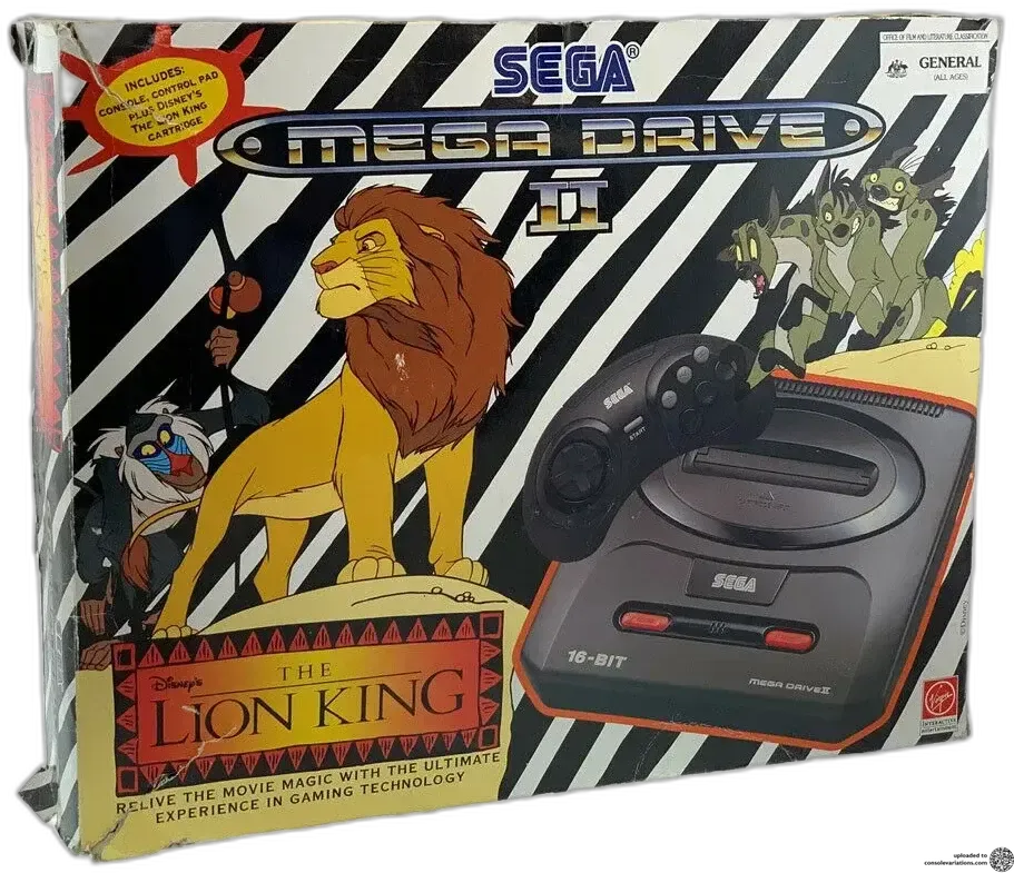 Sega Mega Drive II Lion King Bundle [AUS] - Consolevariations