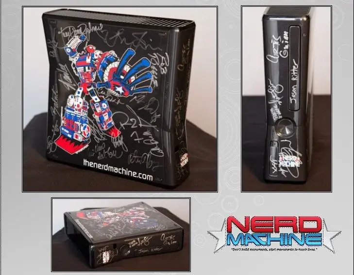 Microsoft Xbox 360 Nerd Machine Console - Consolevariations