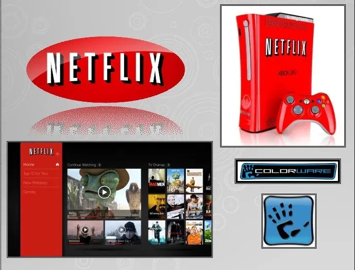 Microsoft Xbox 360 Netflix Console - Consolevariations