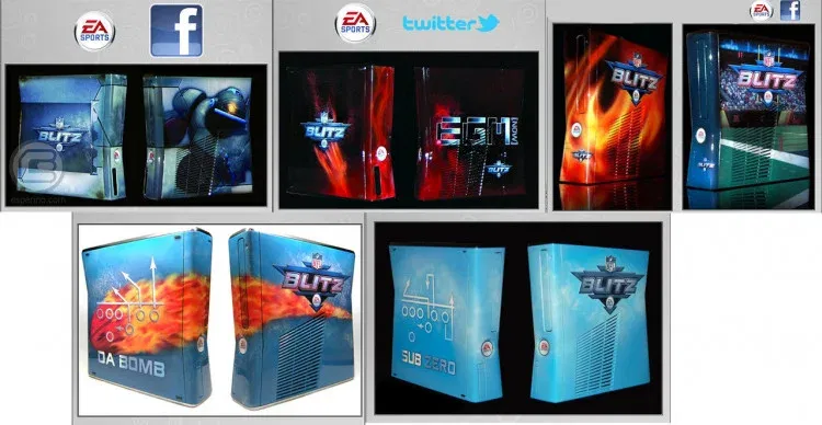 Microsoft Xbox 360 NFL Blitz Console - Consolevariations