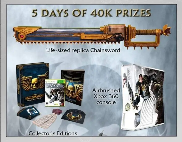 Microsoft Xbox 360 Space Marine Console - Consolevariations