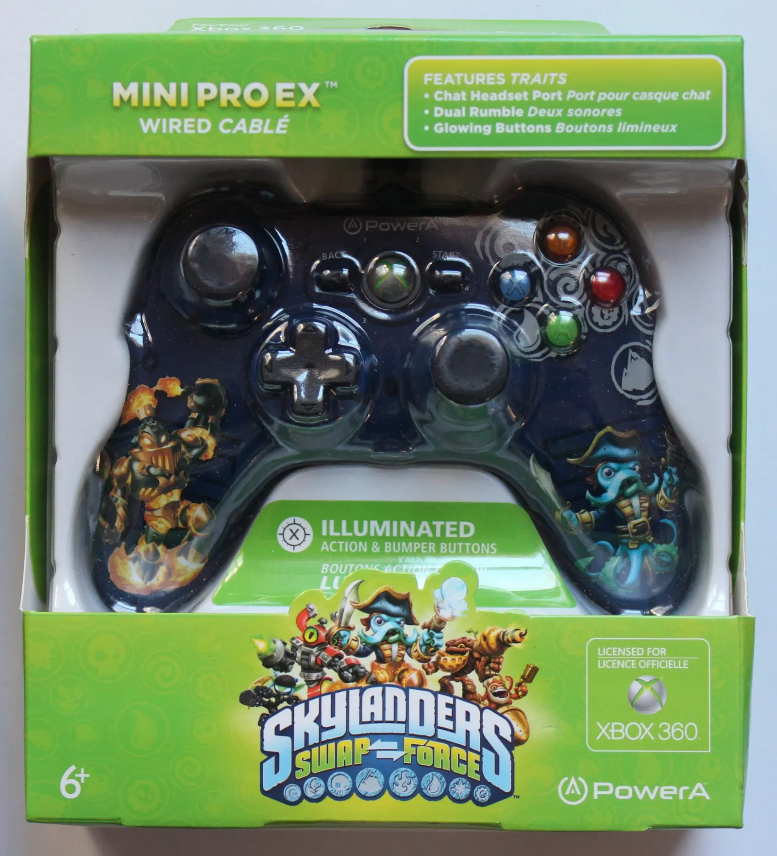 PowerA Xbox 360 Skylanders Swap Force Controller - Consolevariations
