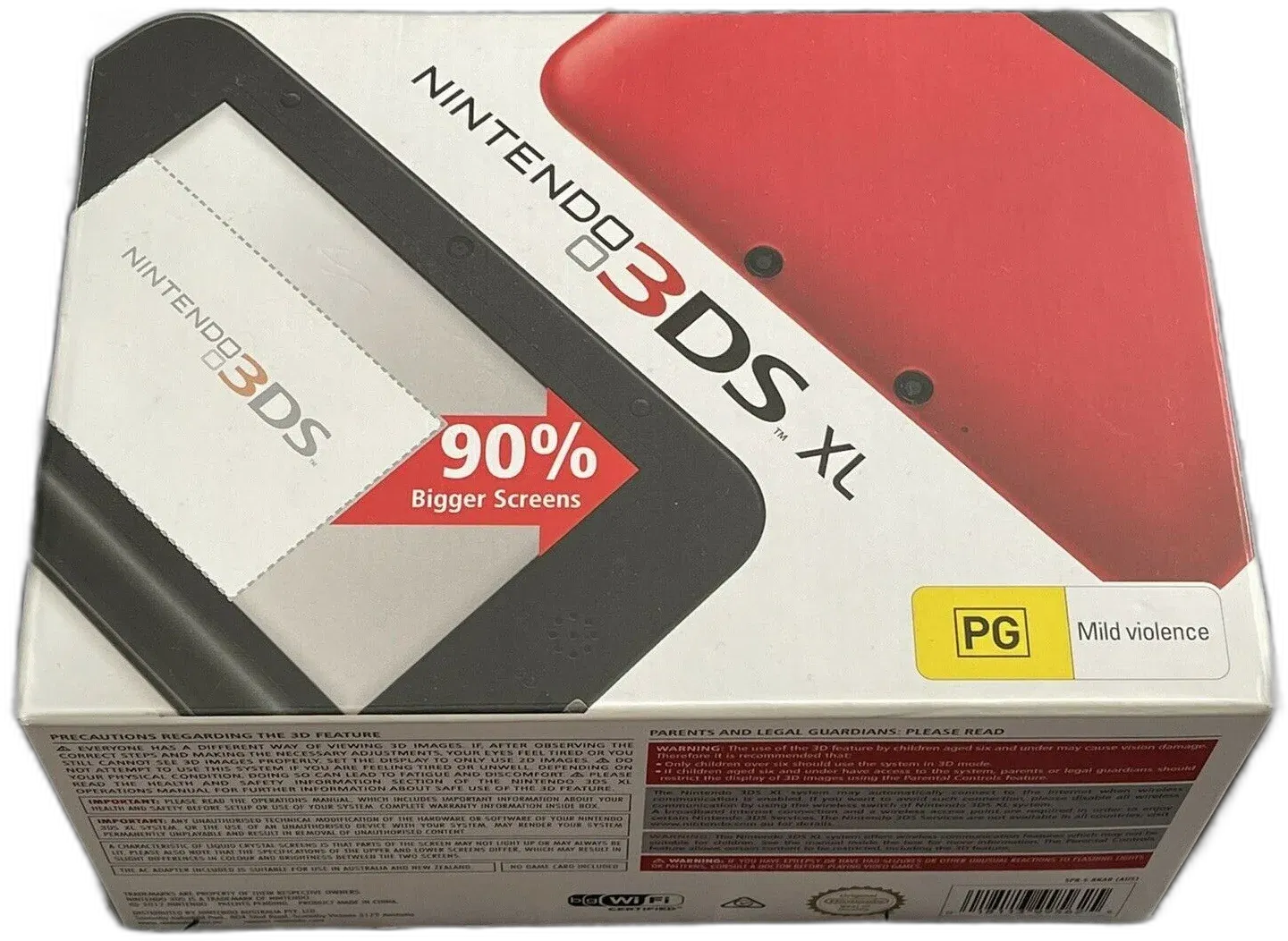 Nintendo 3DS XL Red Console [NA] - Consolevariations