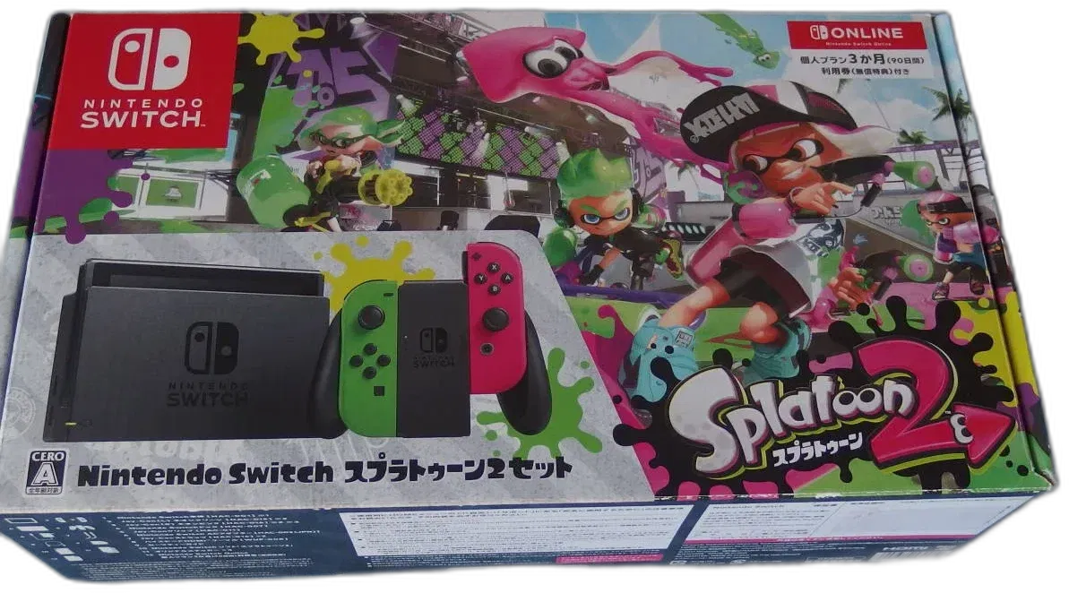 Nintendo Switch Splatoon 2 Fresh Four Championship Console ...