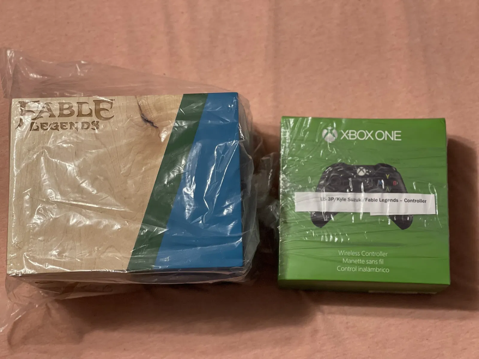 Microsoft Xbox One Fable Legends PAX East 2015 Wood Controller ...
