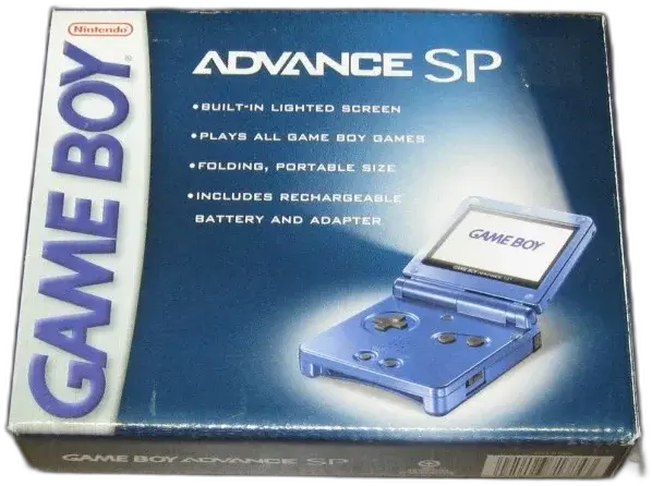 Nintendo Game Boy Advance SP Surf Blue Console [NA] - Consolevariations