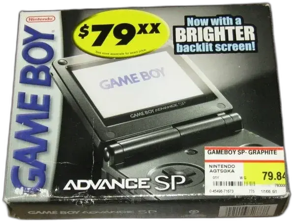 Nintendo Game Boy Advance SP Graphite Console [HK/MO] - Consolevariations