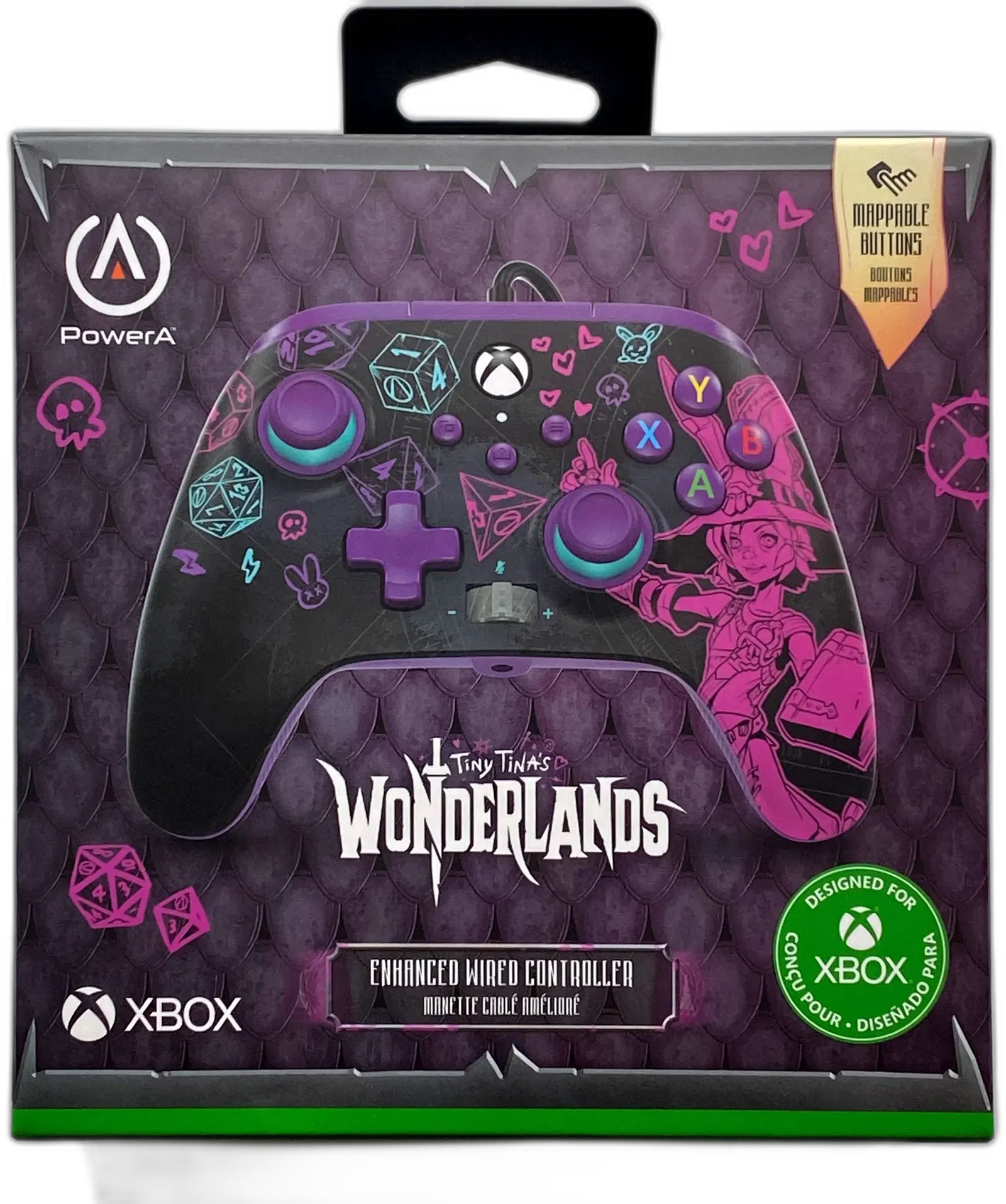 PowerA Tiny Tinas Wonderland Wired Xbox Controller - Consolevariations