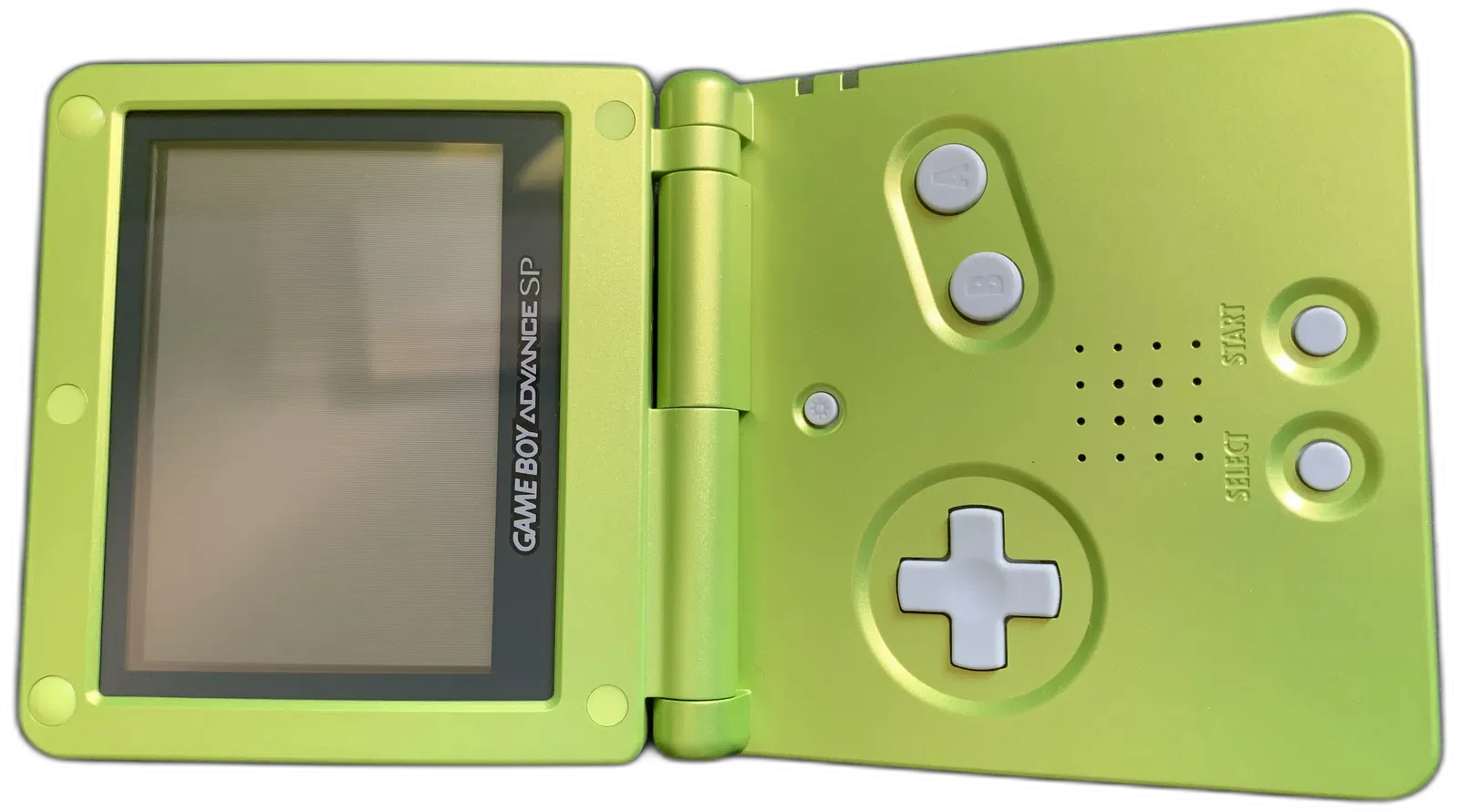 Nintendo Game Boy Advance SP Lime Green Console - Consolevariations