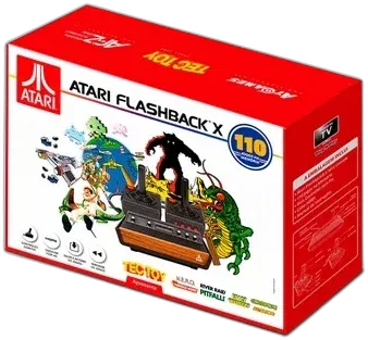 Atari Flashback X Classic Game Tec Toy Console [BR] - Consolevariations
