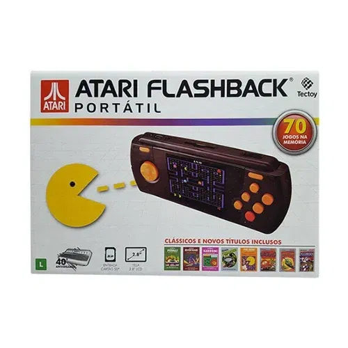 Atari Flashback Portable Tec Toy Classic Console [BR] - Consolevariations