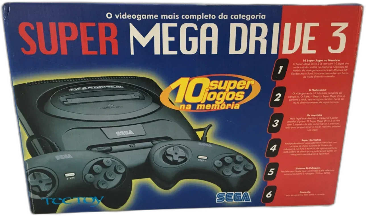 Tec Toy Super Mega Drive 3 Show Do Milhão Special Edition Bundle ...