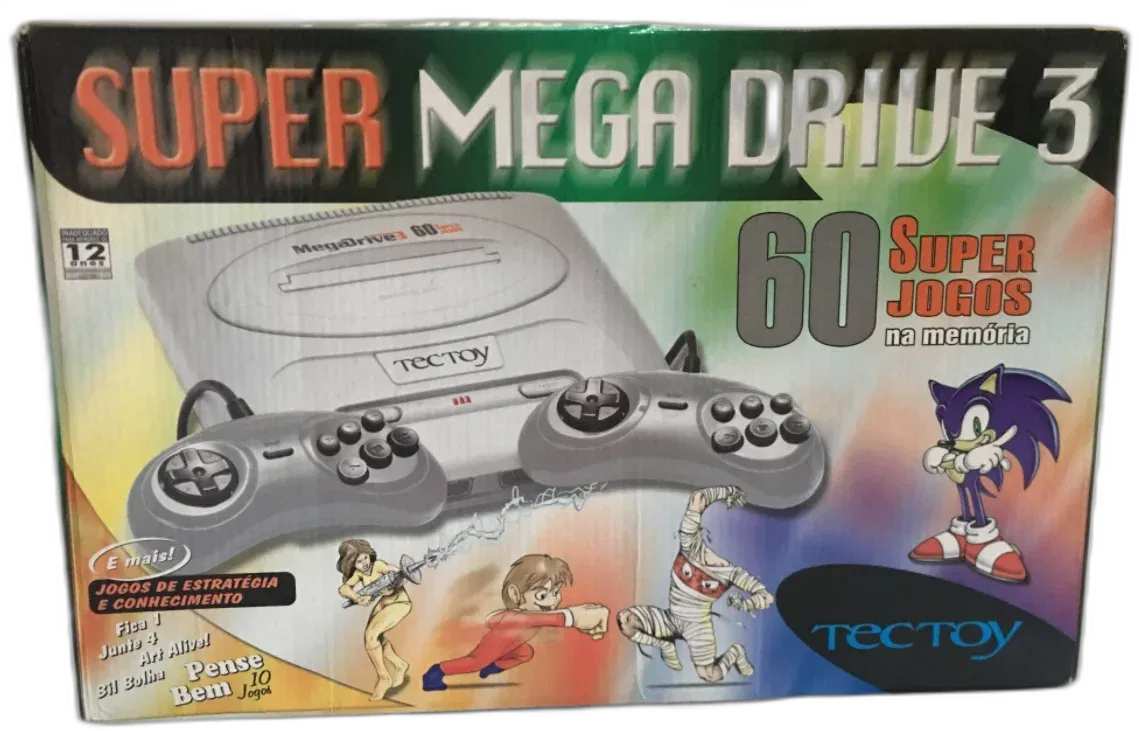 Tec Toy Super Mega Drive 3 Show Do Milhão Special Edition Bundle ...