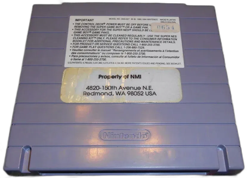 SNES 1990 Prototype Console - Consolevariations