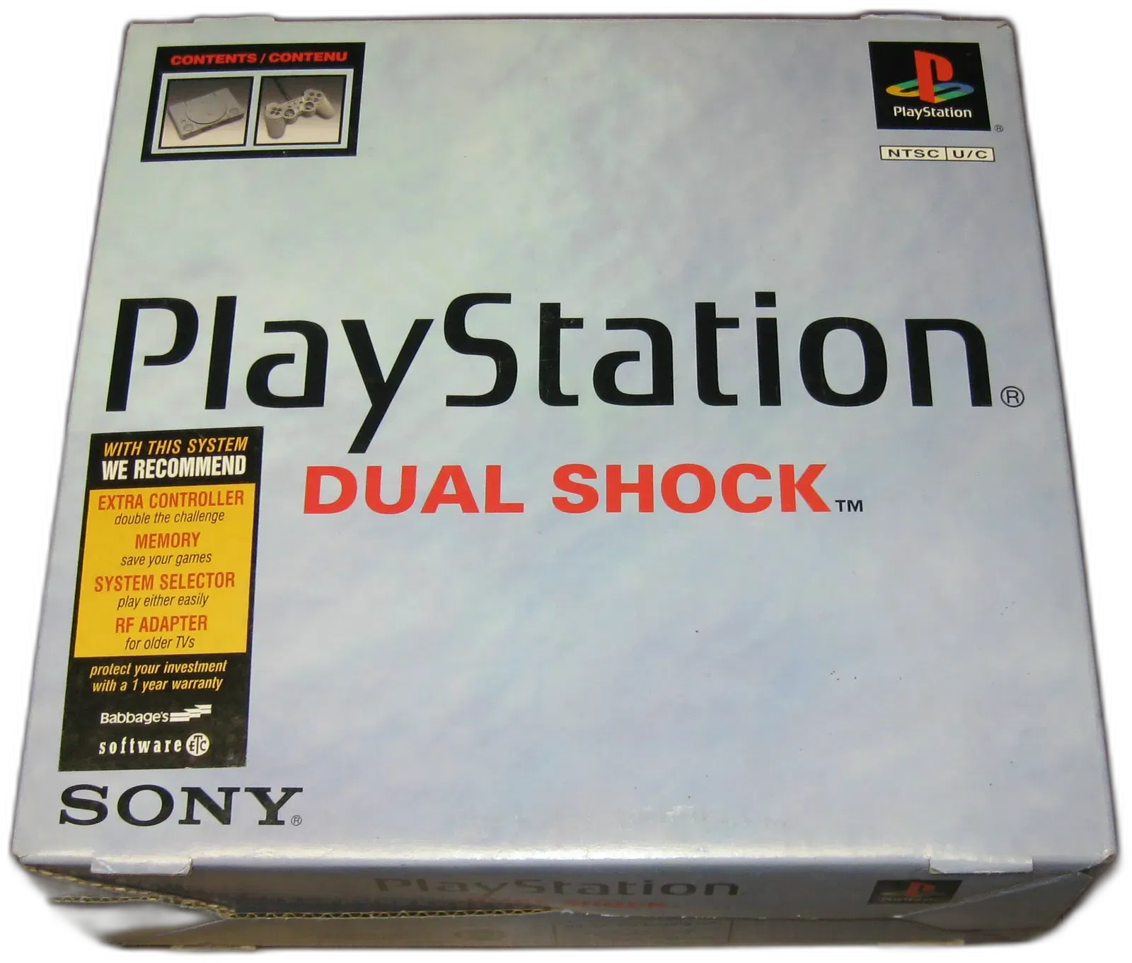 Sony PlayStation Dual Shock Pak [NA] - Consolevariations
