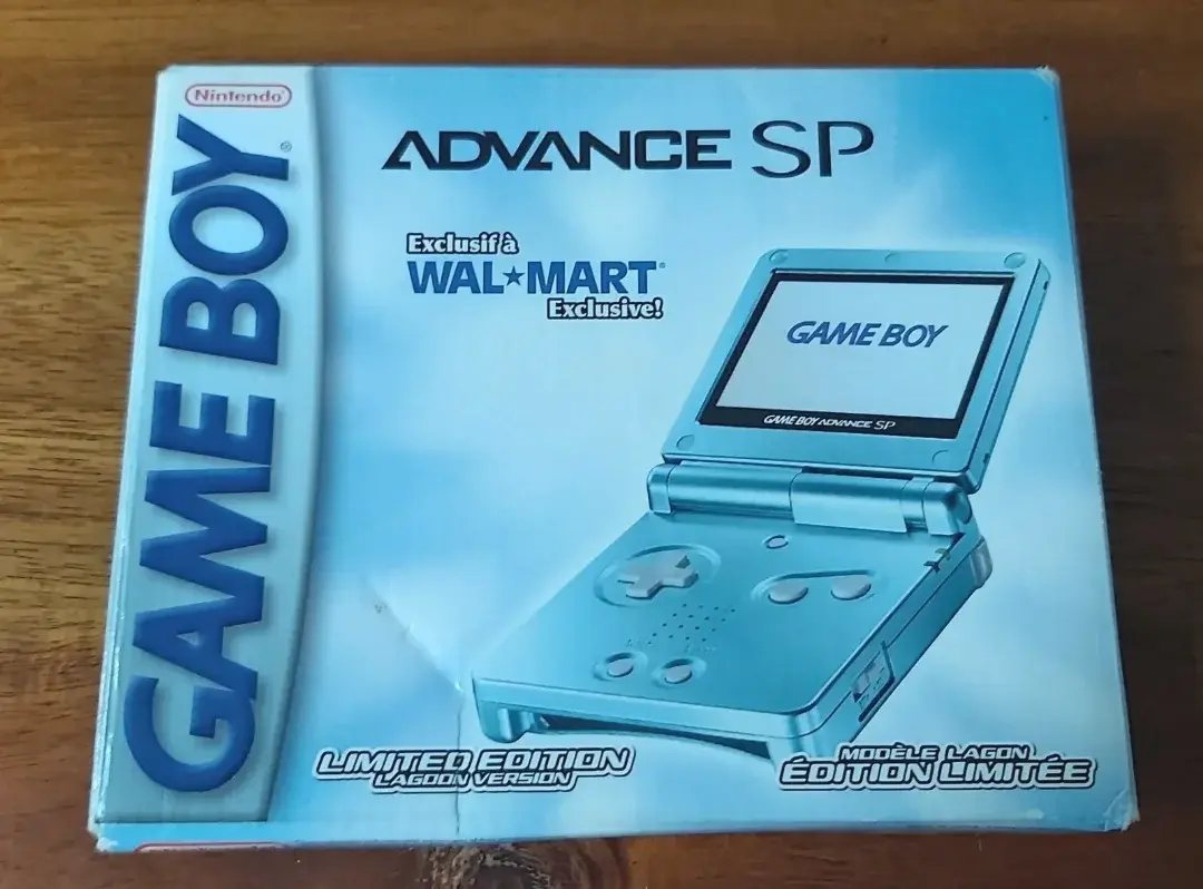Consolevariations - Nintendo Game Boy Advance SP Lagoon Console ...