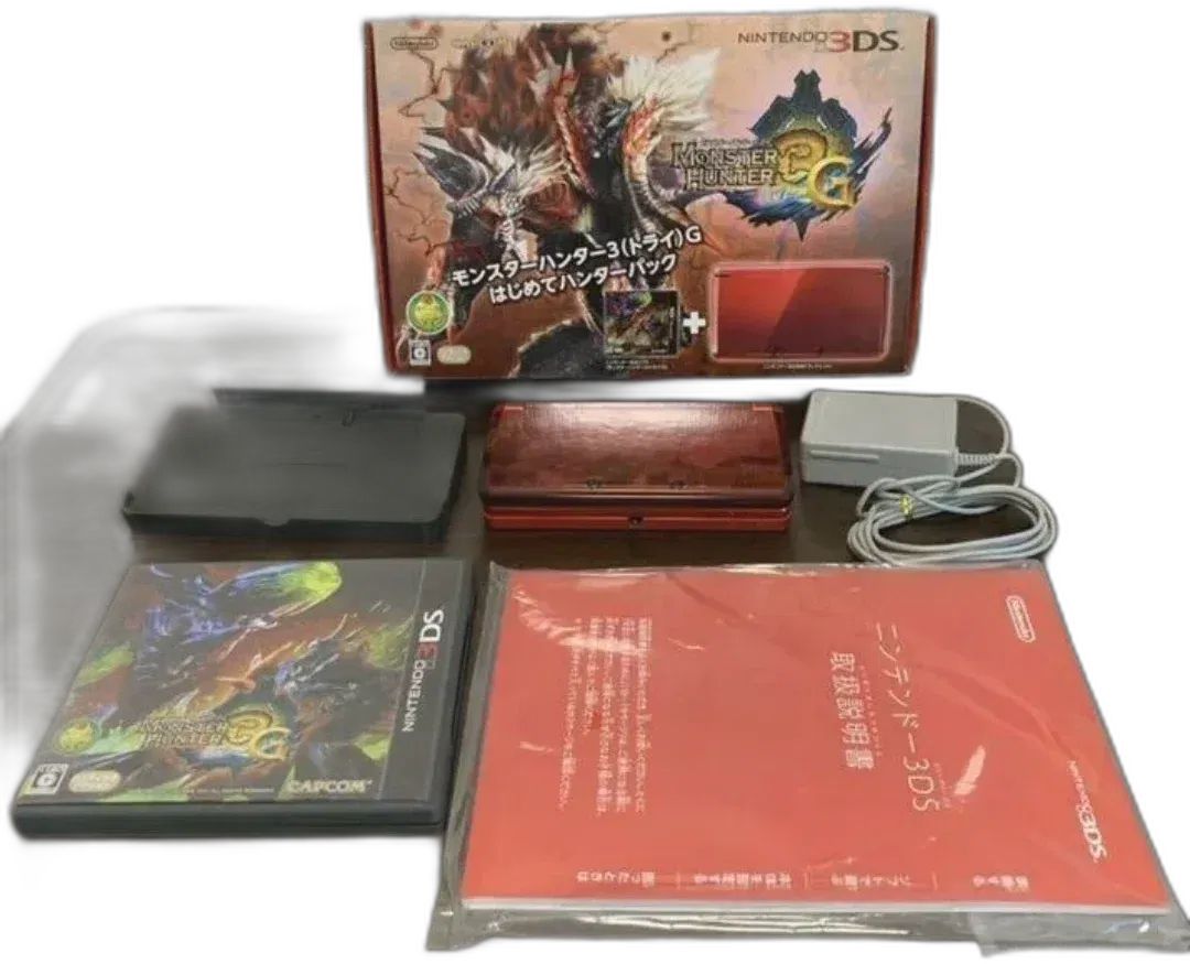 Nintendo 3DS Monster Hunter 3G Console - Consolevariations