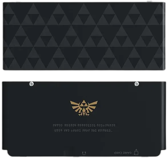 New Nintendo 3DS The Legend of Zelda: Triforce Faceplate ...