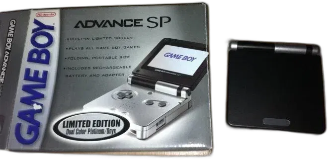 Nintendo Game Boy Advance SP Platinum Console [HK] - Consolevariations