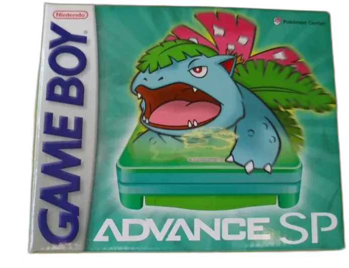 Nintendo Game Boy Advance SP Pokemon Center Venusaur Console [JP ...