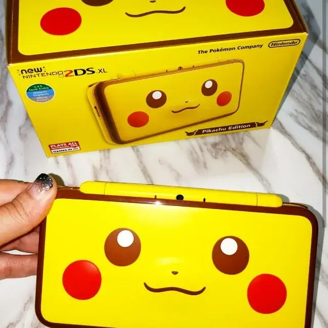 New Nintendo 2DS XL Pikachu Console [ASI] - Consolevariations